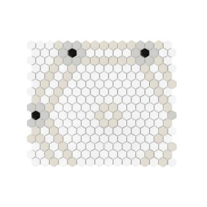 Mini Hexagon Doublehex matt - DUNIN